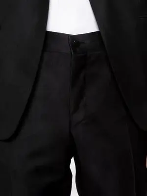 Canali Logo-patch Single-breasted Dinner Suit - Blue