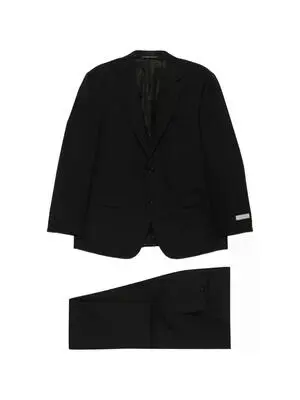 Canali Single-breasted Suit - Black