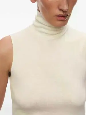 12 STOREEZ Nicole Sleeveless Roll-neck Top