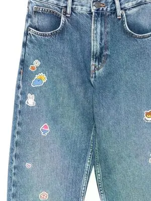 Mira Mikati Sticker-patch Jeans