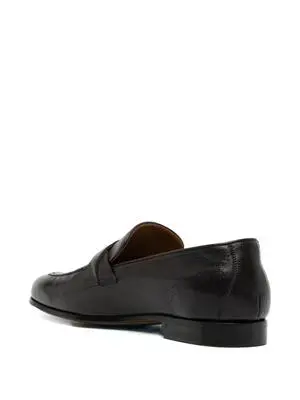 TOM FORD Gigi Twisted Band Buckle Loafers - Brown