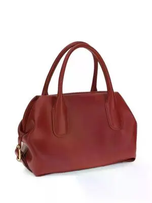 THEMOIRE Logo-debossed Double-handle Tote Bag