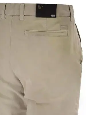 BOSS Slim-fit Chino Trousers - Neutrals