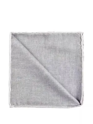 Brunello Cucinelli Monogram-emblem Handkerchief
