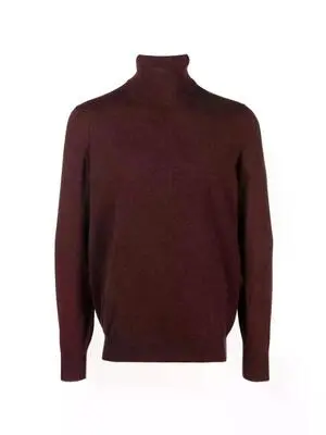 Brunello Cucinelli Roll-neck Sweater - Red