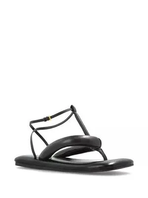 Givenchy Boudoir Padded Leather Sandals - Black