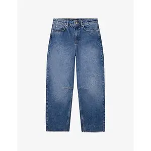 Whistles Raw Edge Hem Bottoms For Women