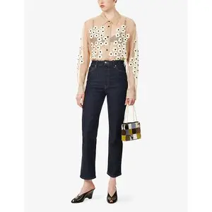 Khaite Abigail Straight-leg Denim Jeans - Benson