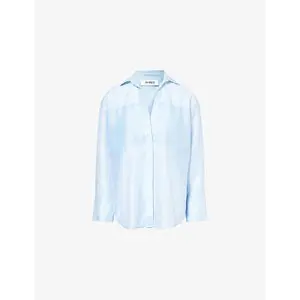 4TH & RECKLESS Geri Semi-sheer Longline Shirt