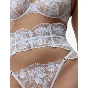 Bluebella Gabriella Waspie Embroidered Lace Suspenders