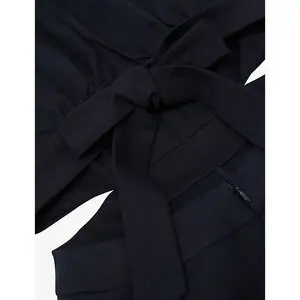 REISS Hazel Cut-out Midi Dress - Navy