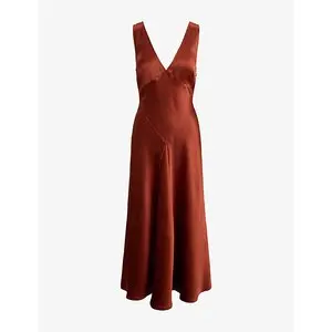 Rust Midi Dresses