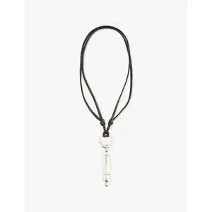 LEMAIRE Acme Whistle Brass Pendant Necklace - Silver