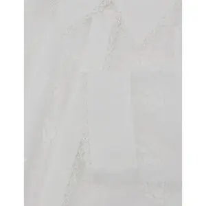 REISS Floral-embroidered Cotton Shirt