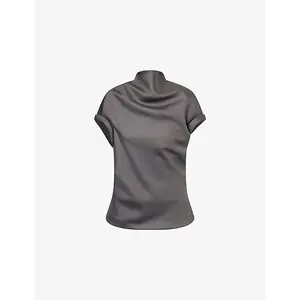 Khaite Short Sleeve Blouses