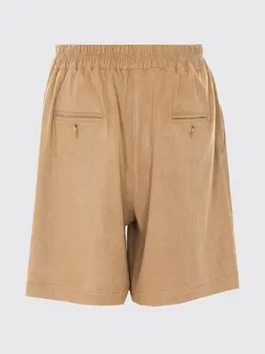 URBANCODE Faux Suede High Waisted Shorts - Beige