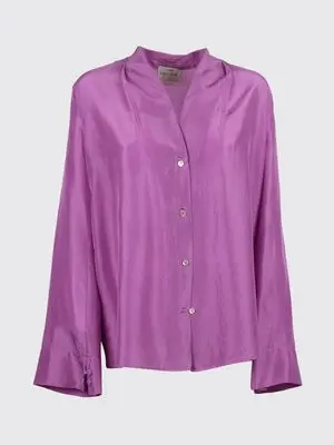 FORTE_FORTE Pure Silk Shirt - Violet