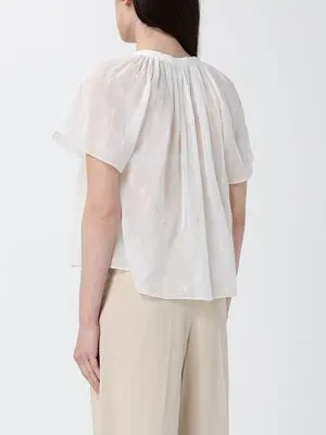FORTE_FORTE Cotton And Silk Shirt - Ivory