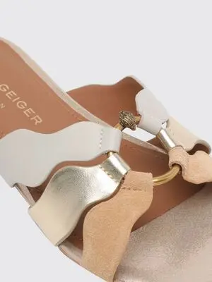 Kurt Geiger Sun Wave Leather Mules