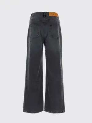 Séfr Wide-leg Cotton Jeans - Denim