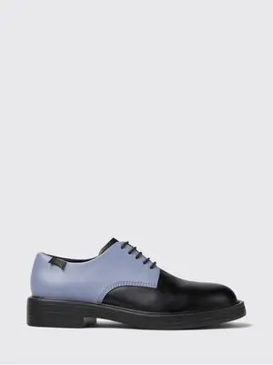 Camper Twins Derby In Leather With Abstract Pattern
