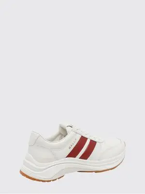 Bally Low-top Calf Leather Sneakers With Striped Detail And Chunky Sole