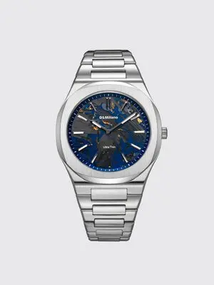 D1 MILANO Ultra Thin Stainless Steel Bracelet Watch - Silver