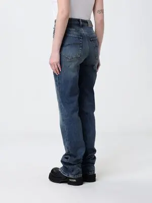 Balenciaga Cotton Denim Straight Jeans