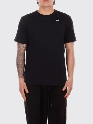 K-WAY Cotton T-shirt With Logo - Black