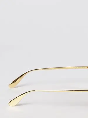 Bottega Veneta Classic Aviator Sunglasses In Metal And Recycled Acetate - Brown