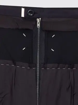 MAISON MARGIELA Cupro Blend Midi Skirt - Grey