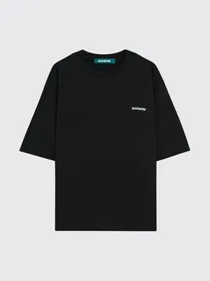 BARROW Cotton T-shirt With Logo - Black