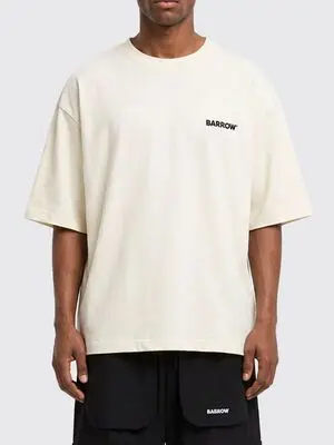 BARROW Cotton T-shirt With Logo - White