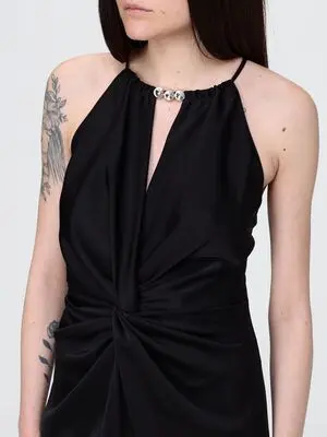 H COUTURE Halterneck Maxi Dress - Black