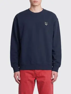 Maison Kitsuné Cotton Crewneck Sweatshirt With Logo