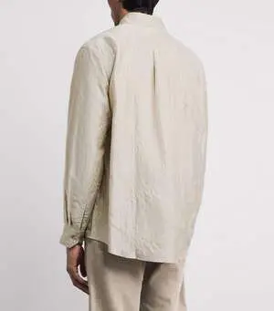 Our Legacy Embroidered Floral Beyond Shirt - Beige