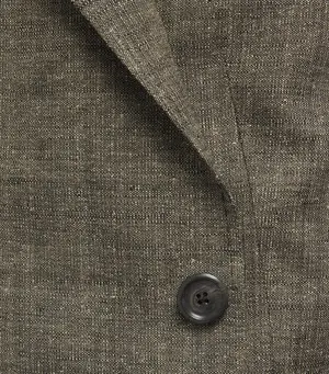 Our Legacy Linen-silk-cotton Halt Blazer - Brown