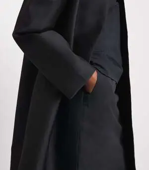 VORANIDA Collarless Long Coat