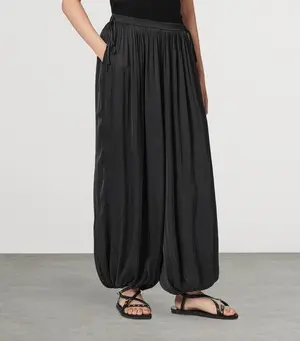 ALLSAINTS Eshe Barrel-leg Trousers - Black