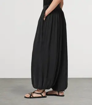 ALLSAINTS Eshe Barrel-leg Trousers - Black