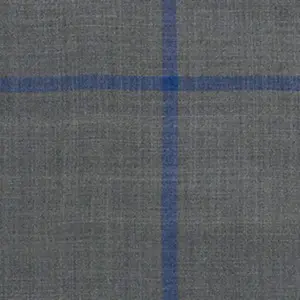 Burberry Wool-silk Reversible Check Scarf - Grey
