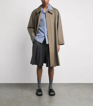 MAISON MARGIELA Check Open-collar Shirt