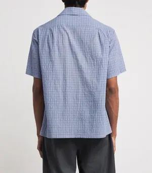 MAISON MARGIELA Check Open-collar Shirt