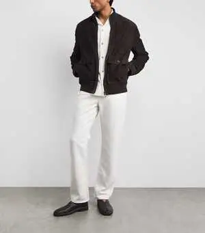 Agnona Suede Jacket