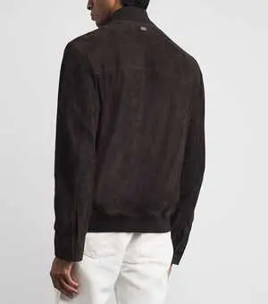 Agnona Suede Jacket