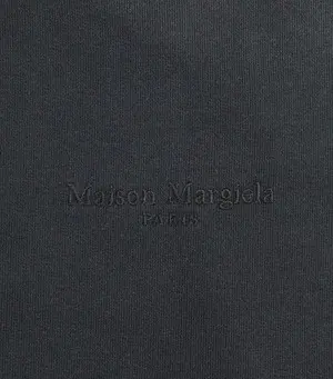 MAISON MARGIELA Cotton Embroidered Logo Sweatshirt