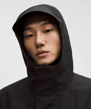 Lululemon Waterproof Cinch-hem Jacket - Black