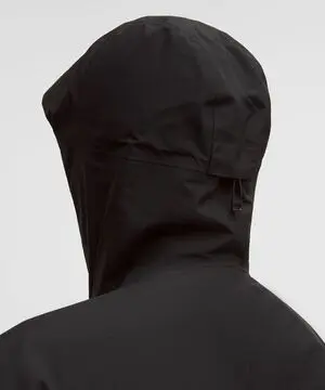 Lululemon Waterproof Cinch-hem Jacket - Black
