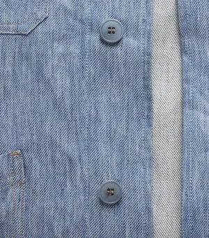 GOD'S TRUE CASHMERE Linen-denim Jacket