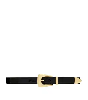 SAINT LAURENT Folk Buckle Belt